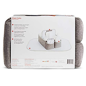 Munchkin® Portable Diaper Caddy Organizer, Grey