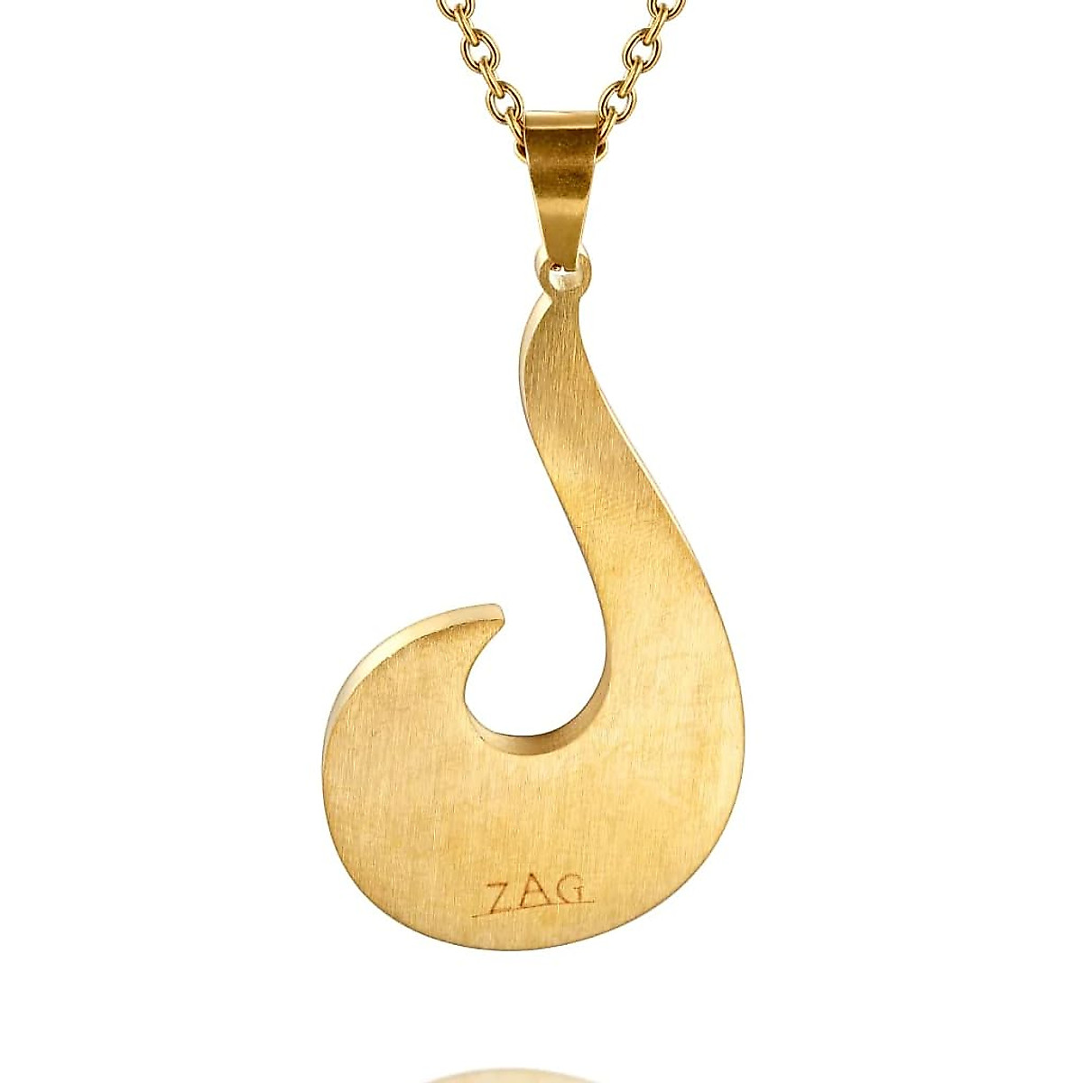 ZAG STORE Rena Rouge Transformation Stainless Steel Necklace (Orange)