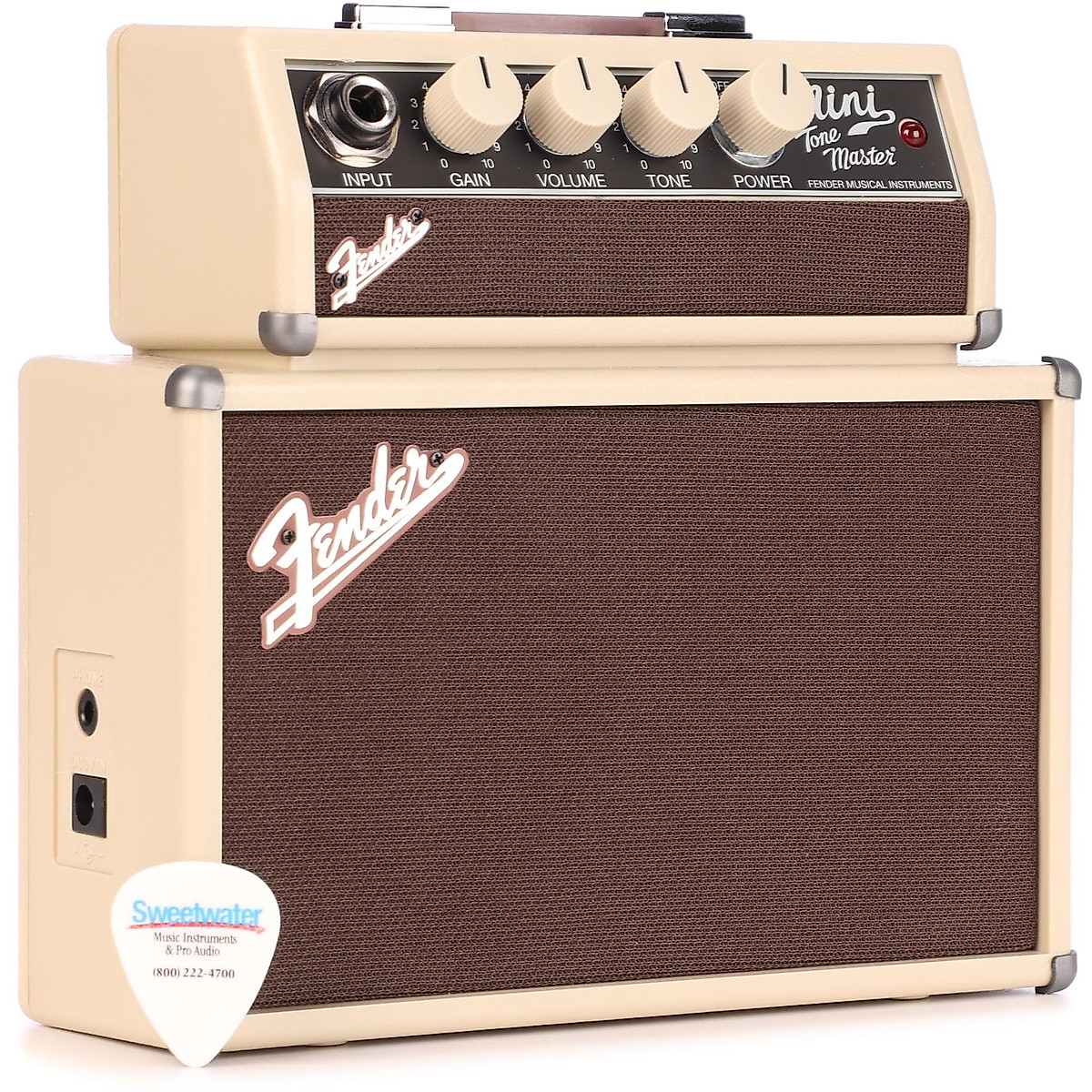 Fender Mini Tonemaster Electric Guitar Amplifier, Blonde, with 2-Year Warranty