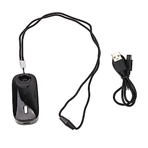 Wearable Air Necklace, Rechargeable Mini Low Noise Air Purifiers, Portable Travel Size Negative Ion Air Cleaner for Adults and Kids, Home Travel, Running, Fitness (1#)
