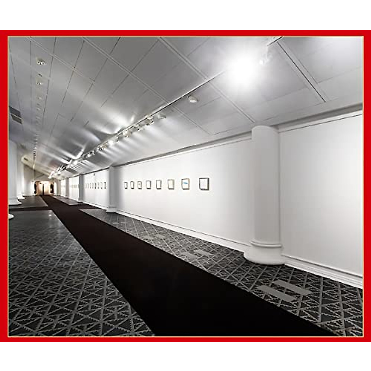 Aisle Runners Wedding Accessories Black Aisle Runner Carpet Rugs for Step and Repeat Display, Ceremony Parties and Events Indoor or Outdoor Decoration 24 Inch Wide x 15 feet Long