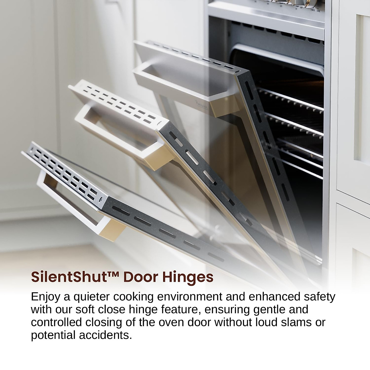 RANGAIRE RRE241TS 24" Electric Range with 4 Burners, 3.0 cu. Ft. Capacity, Freestanding Slide-in AirFry, Convection Oven, Easy Reach Racks, Soft Close Door, Clock and Timer, Stainless Steel