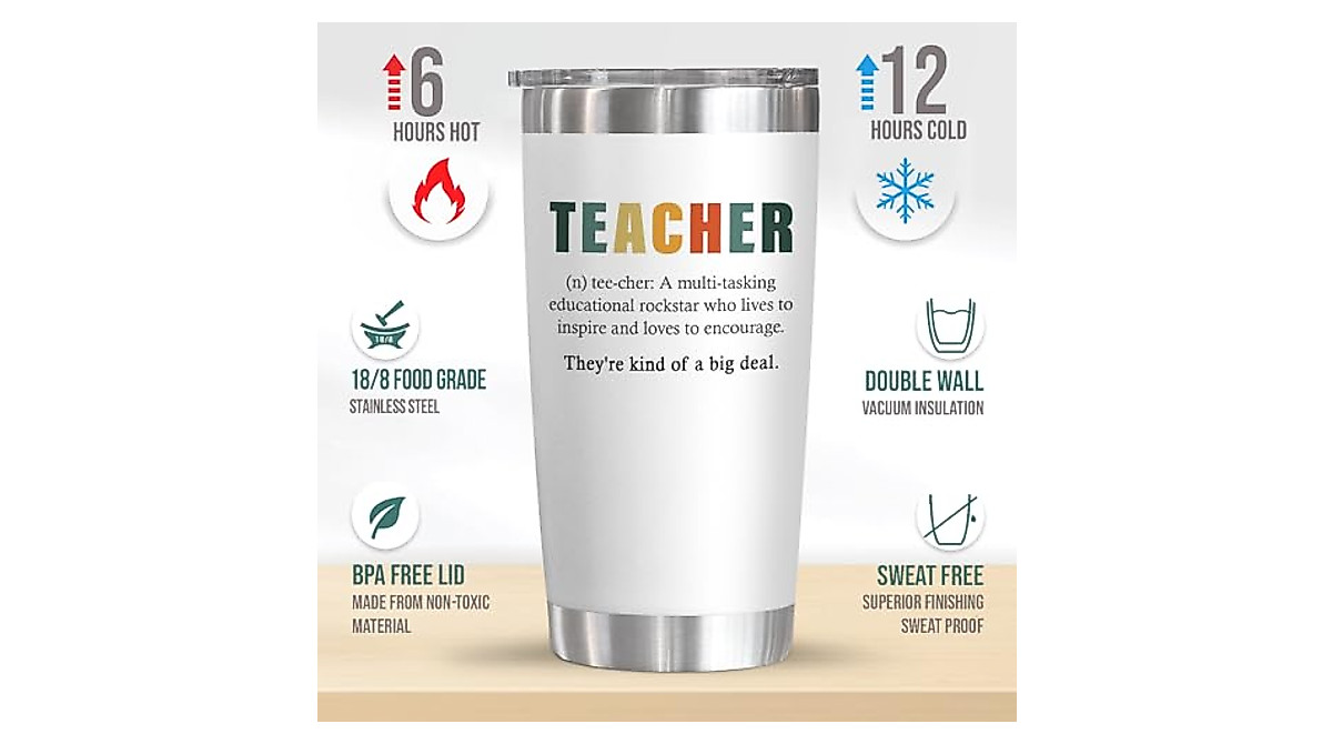 OASSIE Insulated Tumbler - Perfect Teacher Gifts