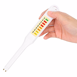 Jeanoko LED Salinity Meter Portable Handheld Electronic Food Salinity Tester Salinometer Soup Saltwater Hydrometer Analysis Detector Conductivity Tester for Home Kitchen