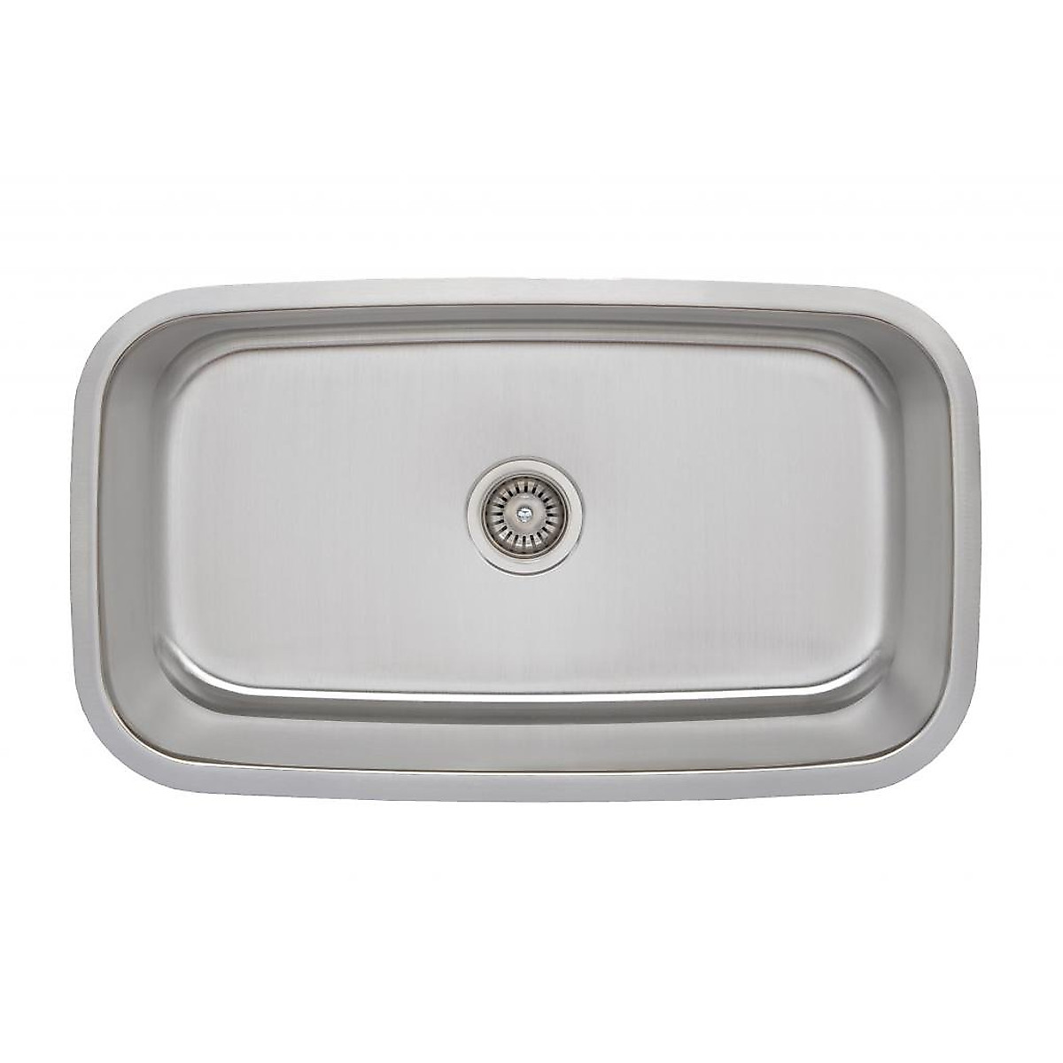 Wells CMU3118-10-1 Craftsmen Series Stainless Steel Kitchen Sink Package, 31", Brushed Matte Finish