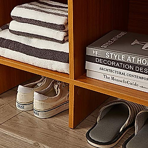 DormCo Yak About It Cube Storage Organizer - Beech