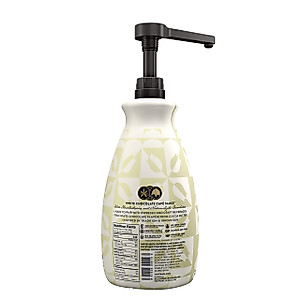 White Chocolate Cafe Sauce by Hollander Chocolate - 91oz Bottle with Pump, Rainforest Alliance Certified