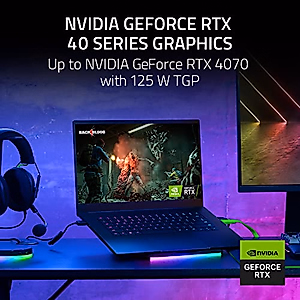 Razer Blade 15 Gaming Laptop: NVIDIA GeForce RTX 4060-13th Gen Intel 14-Core i7 CPU - 15.6” QHD 240Hz - 16GB DDR5 RAM, 1TB PCIe SSD - Windows 11 - CNC Aluminum - Chroma RGB - Thunderbolt 4