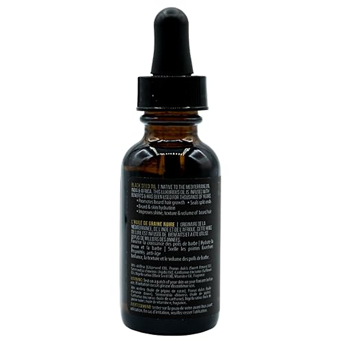 Beard Oil for Men - Beard Conditioner is a Softener for Coarse Dry Beards - Supports Natural Growth - Enhanced with Black Seed Oil - Eliminates Dandruff - Regal Vanilla Scented - The B.I.G. Company