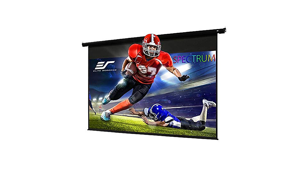 Elite Screens Spectrum 180-inch Motorized Projector Screen 4K/8K Ready