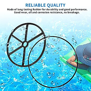 2" Diverter Spider Gasket and Top Valve O-Ring Compatible with 271148 271148z 271151 Fit for PacFab 2 Inch Top Mount and Side Mount Multiport Valves-2 Pack