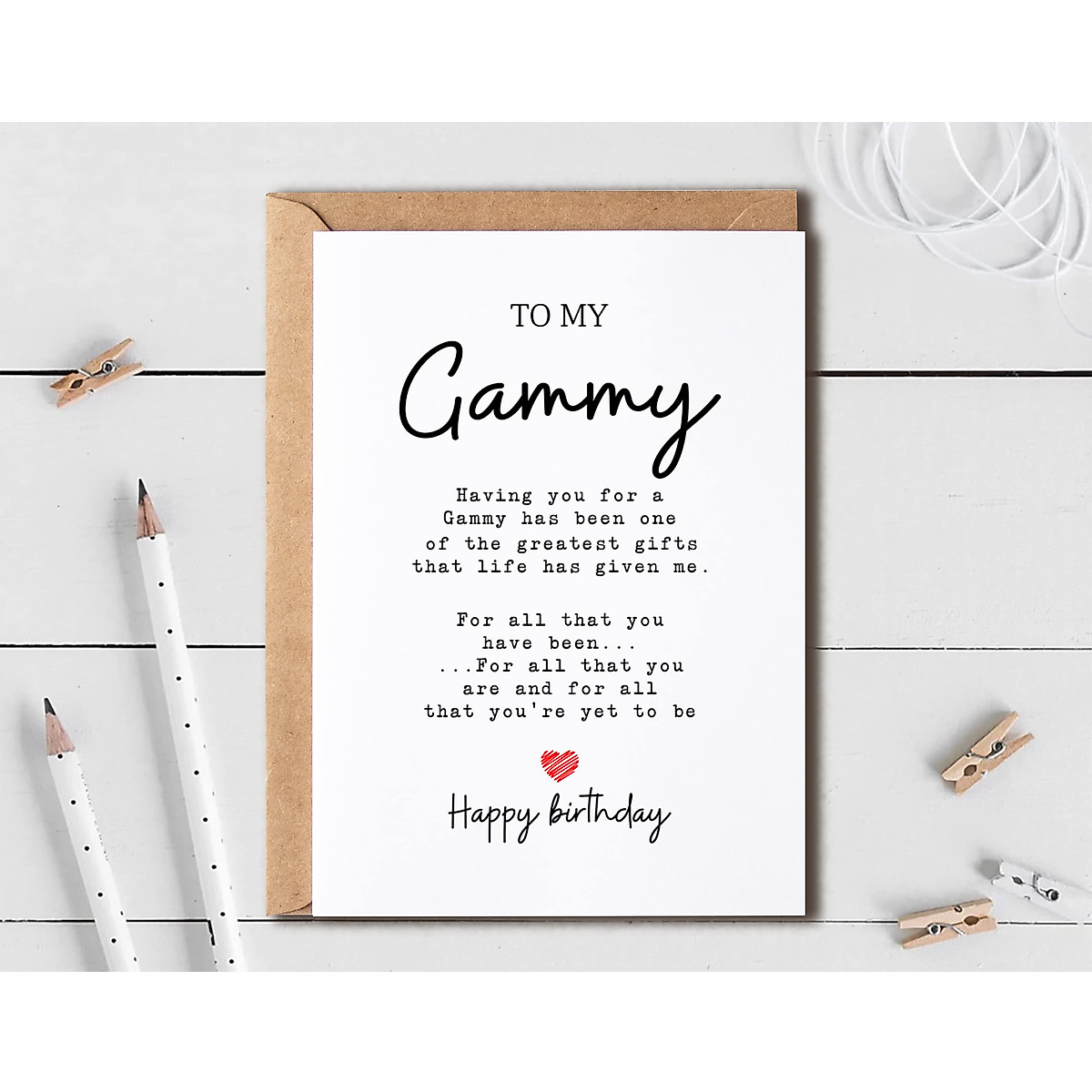To My Gammy - Gammy Birthday Card - Gammy Is The Greatest Gifts In My Life - Birthday Card For Gammy - Gift For Gammy Card- Christmas Gifts For Gammy