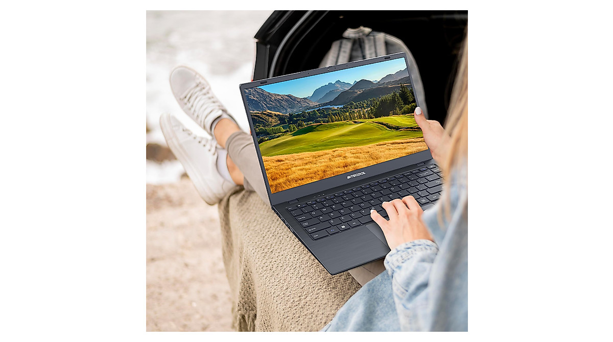 BiTECOOL 14-inch Windows 11 Laptop – Portable and Efficient Performance