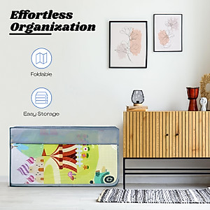 HENA Baby Play Mat - Foldable Playmats for Babies and Toddlers, Infants - Non-BPA, Odorless, Non-Slip, Waterproof XPE Foam Flooring with Storage Bag - Portable Floor Play Mat for Kids - 59x79 inches