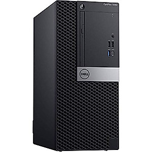 Dell OptiPlex 5060 Tower Desktop Business Computer with Intel Core i5-8500 3.0GHz 6-core CPU, 8GB RAM, 256GB SSD, Windows 10 Professional (Renewed)