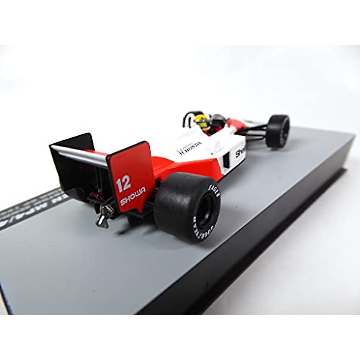 OPO 10 - Altaya 1:43 - Formula 1 - McLaren MP4 / 4# 12 Ayrton Senna Winner San Marino GP F1 1988 (689)