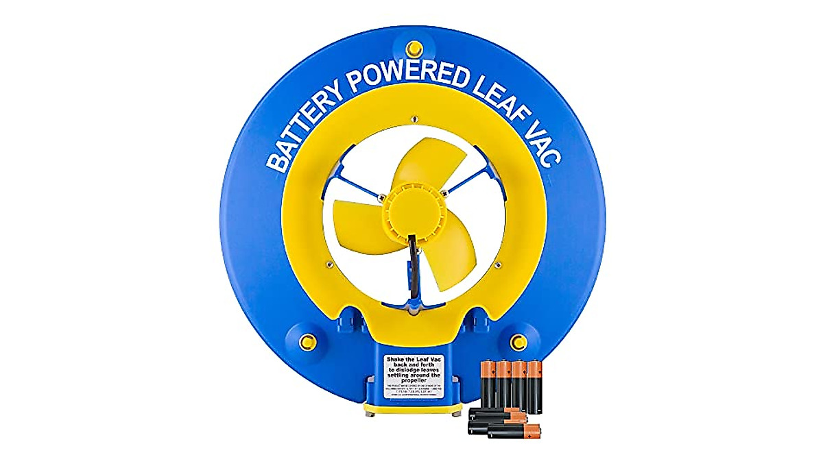 POOL BLASTER Water Tech Leaf Vac - Cordless Pool Leaf Skimmer & Vacuum