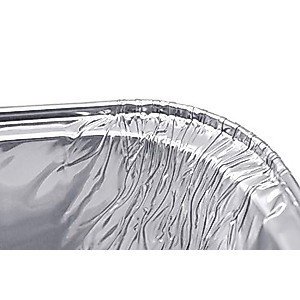 (35 Pack) Drip Pans Compatible with Weber Grills 6498 Smokefire l Summit l Genesis II Heavy Duty Aluminum Foil Liner