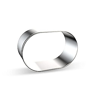 WJSYSHOP Oval Shape Cookie Cutter