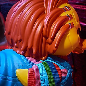 TUBBZ Boxed Edition Scarred Chucky Collectible Vinyl Rubber Duck Figure - Official Chucky Merchandise - TV, Movies & Video Games