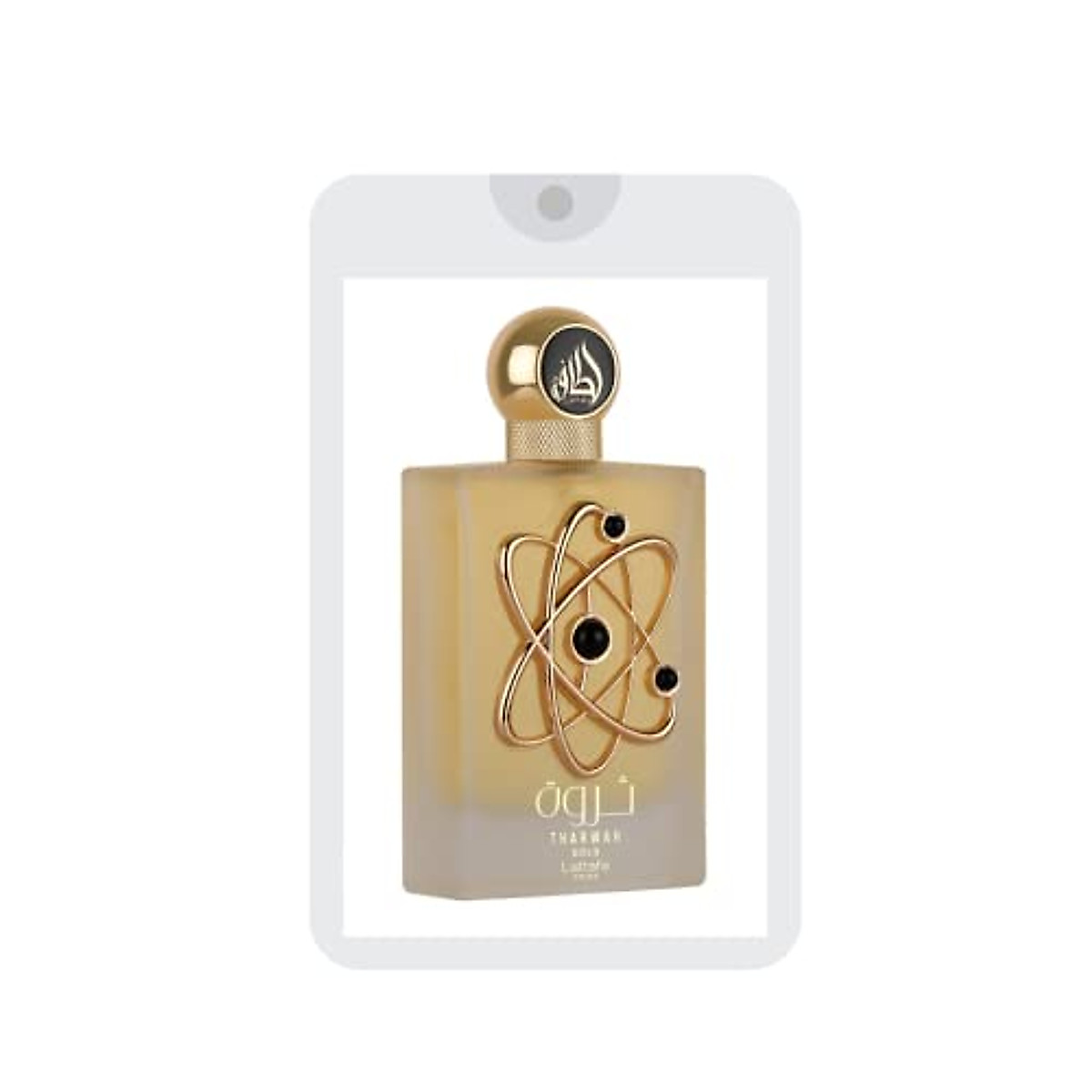 Tharwah Gold Tester EDP - Eau De Parfum Unisex 20ml | Mint, Bergamot Clary Sage, Lavender Cedarwood, Musk, Vetiver, Jasmine | by Lattafa Perfumes