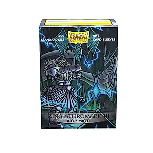 Sleeves: Dragon Shield Limited Edition Matte Art: King Athromark III: Portrait(100)