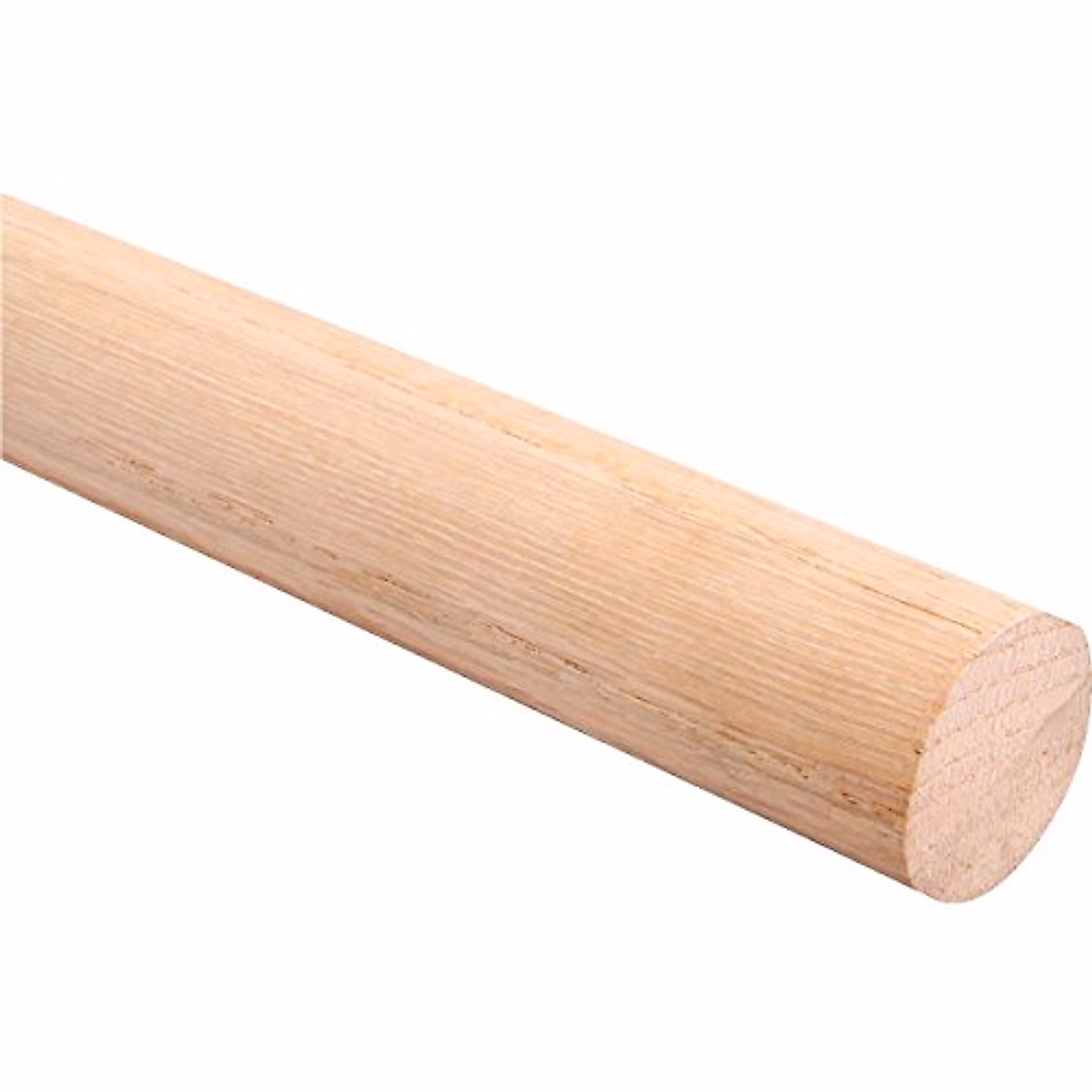 Knape & Vogt John Sterling 0015-6OK Heavy Duty Closet Pole, 72 by 1-5/16-Inch, Oak