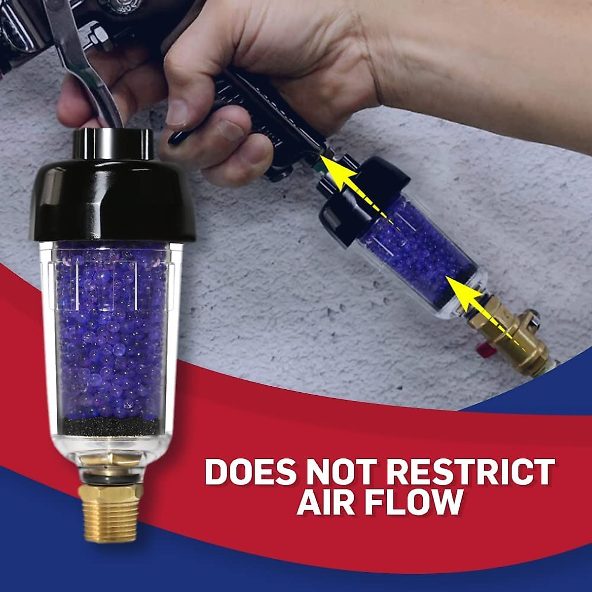 Premium Sandblaster, Oil Water Separator, Air Fittings Bundle