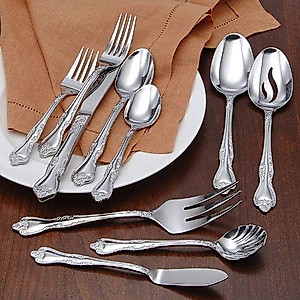 Oneida Azalea 45-Piece Flatware Set, Service for 8