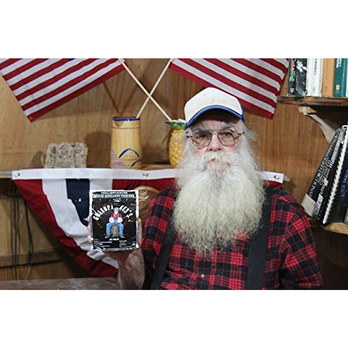 Grandpa Gus's Extra-Strength Mouse Repellent, Cinnamon/Peppermint Oils Repel Mice from Nesting & Freshen Air in Car/RV/Boat/Garage/Shed/Cabin, 1.75 Oz (4 Pouches)