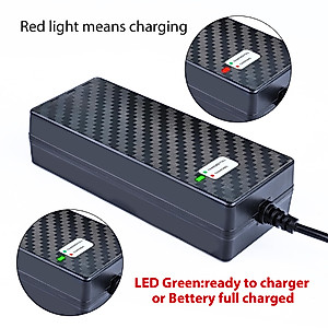 42V 2A Power Adapter PowerFast Mini 3-Prong Inline Connector for Pocket Mod, Sports Mod, and Dirt Quad Lithium Battery Charger