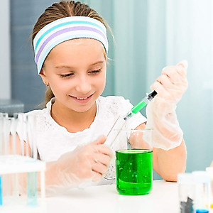 Nuanchu 1ml Borosilicate Glass Syringe Anti Leak Luer Connector Dispenser Without Needle Heat Resistant Accurate Measuring Tool for Thick Liquids, Glue, Ink, Pet Feeding(100 Pieces)