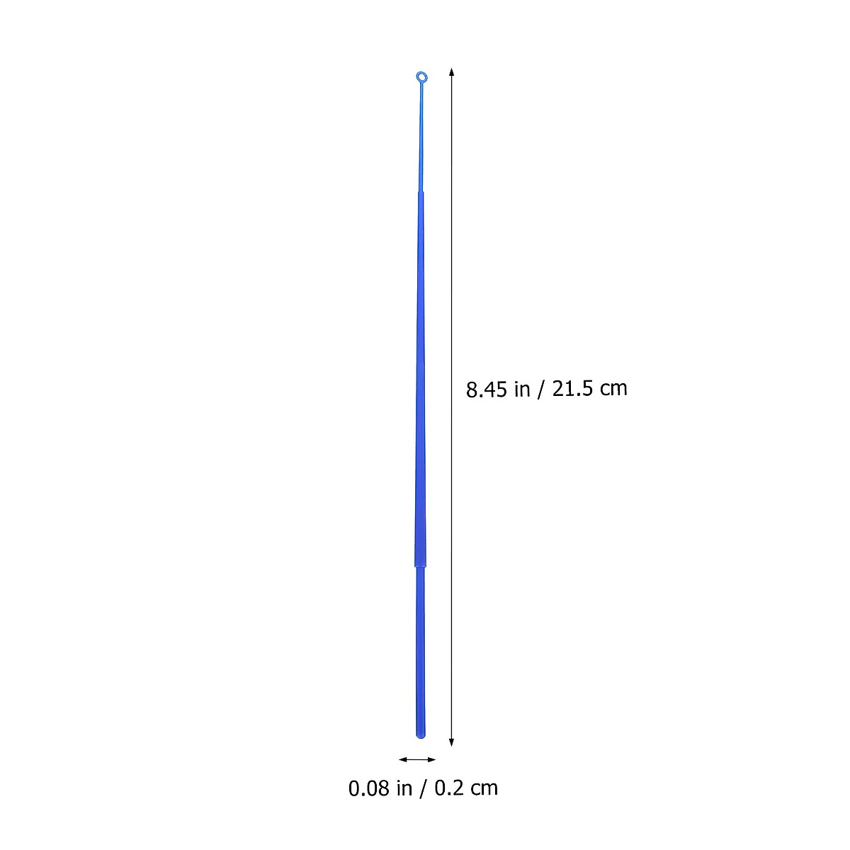 20pcs Plastic Inoculation Loop Disposable Inoculating Rod Inoculation Rings for Lab Experiment