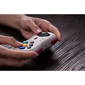 Nargos 8Bitdo M30 Bluetooth Gamepad Controller for The Original Sega Genesis and Sega Mega Drive-(Bluetooth Version)