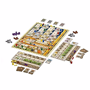 Lorenzo Il Magnifico Board Game 2nd Edition - Strategy Game for Teens and Adults, Fun for Family Game Night, Ages 12+, 2-5 Players, 90 Minute Playtime, Made by Cranio Creations