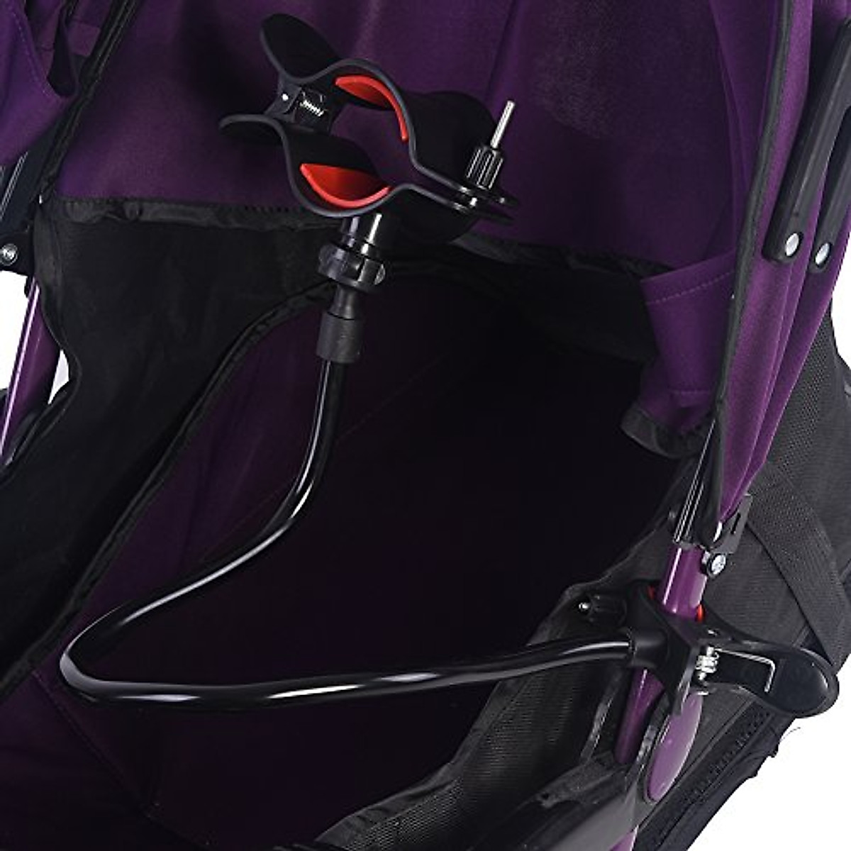 360 Degree Adjustable Kids Babies Water Milk Feeding Bottle Holder Clamp Bracket,Keep Bottles Secure & Off The Floor,Improves Hand Eye Coordination and Motor Skills