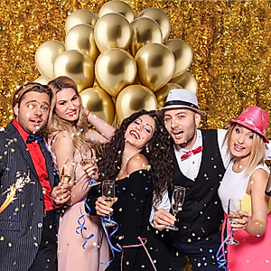 12inch Metallic Gold Balloons for Wedding Bridal Birthday Baby Shower Decoration