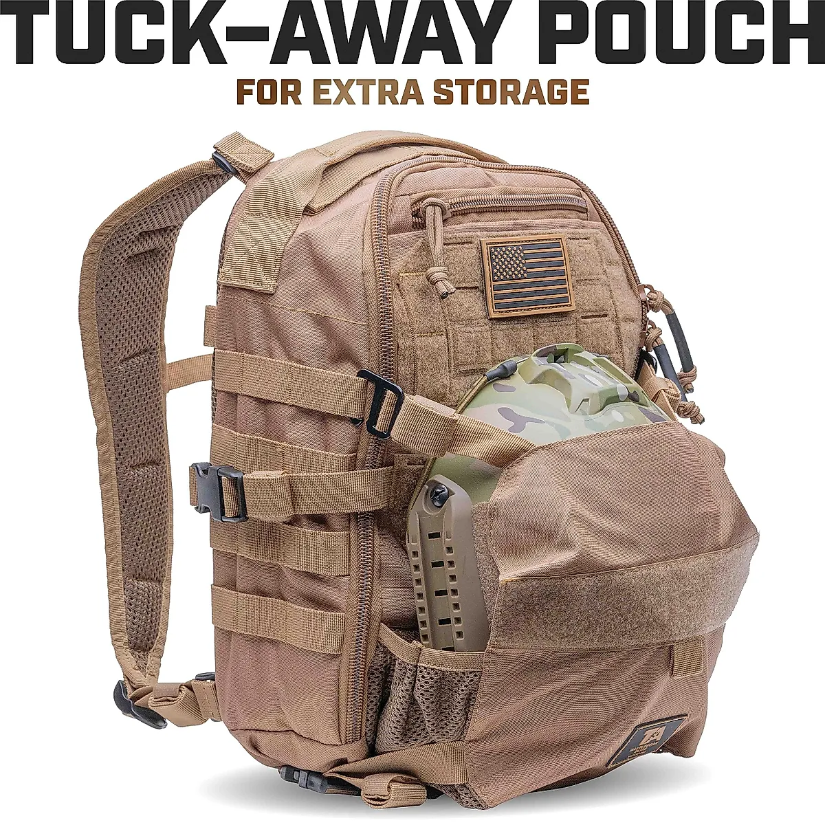 BattlePack Elite | Standalone and Tactical Vest Backpack | Combat Veteran Owned Company | 1 Day Assault Pack | Outdoors Pack