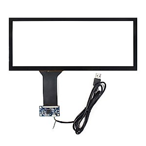 12.3 inch 10 Point Multi-Touch Capacitive Touch Panel Frame VS-123TC01-B1, for 12.3 " 1920X720 HSD123KPW1-A30 HSD123KPW2-D10 1280x480 LQ123K1LG03 LCD screen