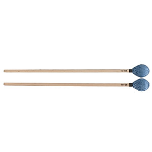 Keyboard Marimba Mallets, 1 Pair Soft Playing Yarn Head Mallet Replacement Comfortable with Maple Handle for Beginner for Percussion Instruments(blue)