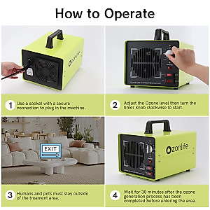 Ozonlife Powerful Ozone Plate 50g Ozone Machine