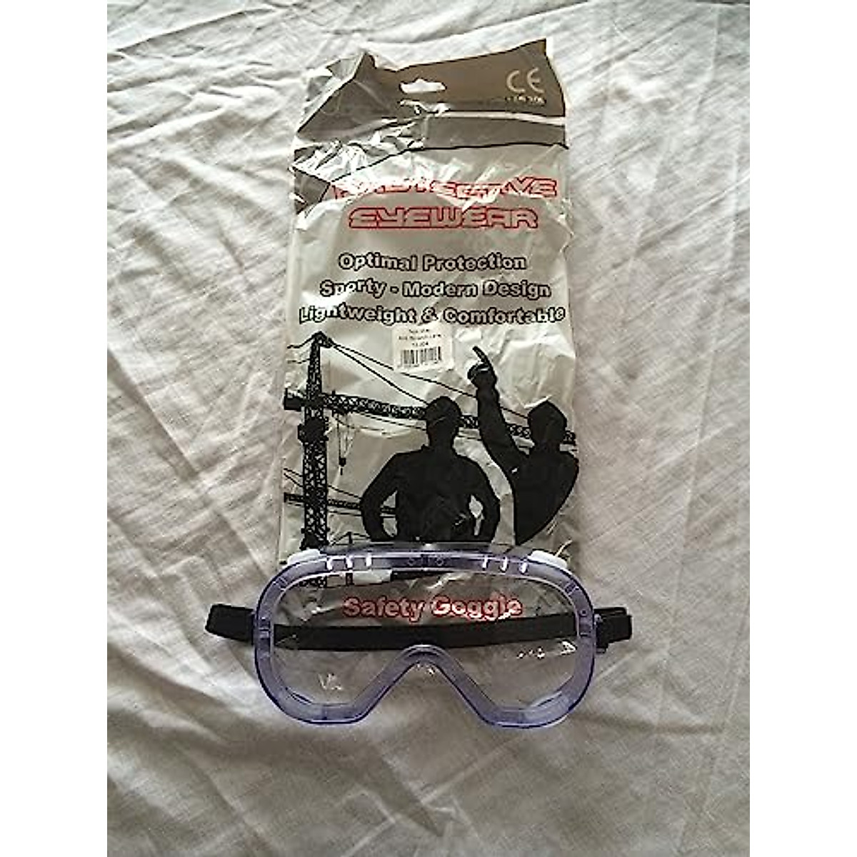 3M Tekk 11329 Virtua Anti-Fog Safety Glasses, Clear Frame, Clear Lens