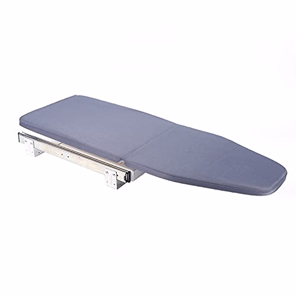 YIPONYT Ironing Board Retractable Ironing Board Closet Folding 180° Rotation Pull-Out Stow Away Easy to Install Gray