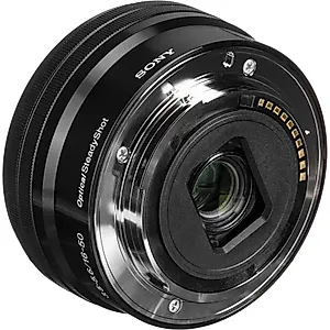 Sony E PZ 16-50mm f/3.5-5.6 OSS Lens (SELP1650) + Filter Kit + Lens Cap Keeper + Cleaning Kit + More (Renewed)