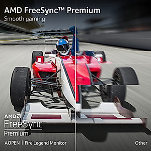 AOPEN 27HC5R Vbiipx 27" Full HD (1920 x 1080) VA 1500R Curved Gaming-Monitor | AMD FreeSync Premium | 165Hz Refresh Rate | 1ms-TVR | HDR 10 Support | Ports: 1 x Display Port 1.4 & 2 x HDMI 2.0, Black