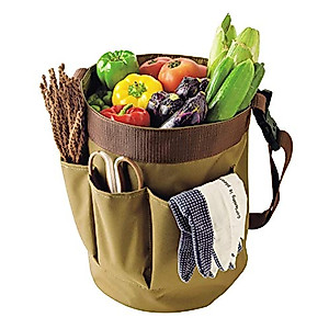 Takagi Field Cycle Vegetable Garden All-Purpose Harvest Bag, Large