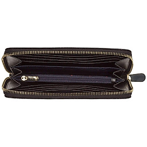 Tommy Hilfiger Womens Honey Large Za Wallet Wallet Black (Black)