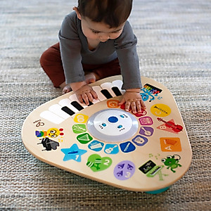 Baby Einstein Clever Composer Tune Table Magic Touch Electronic Wooden Activity Toddler Toy, Ages 6 Months +