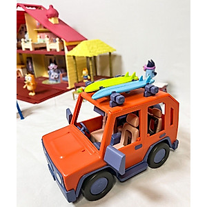 Bluey New 2023 Ultimate Mega Set | 40 Piece 4 Sets in one mega playset | Complete & Extended Heeler Family & Friends 14 Character Figures