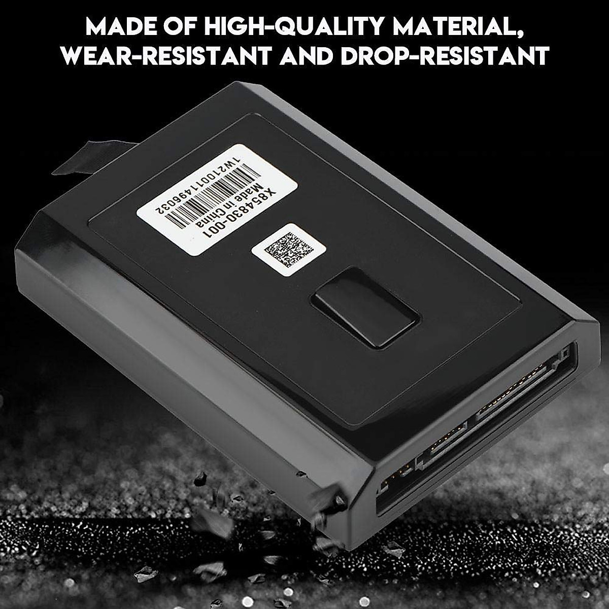 Zopsc Game Drive for Xbox 360 Internal HDD Hard Drive Disk Kit PortableSlim Black Gaming Designed for Xbox One Game Console (120GB)